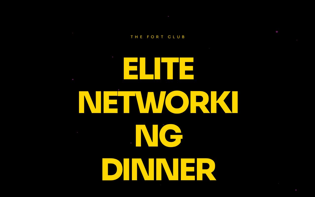 Elite Networking Dinner